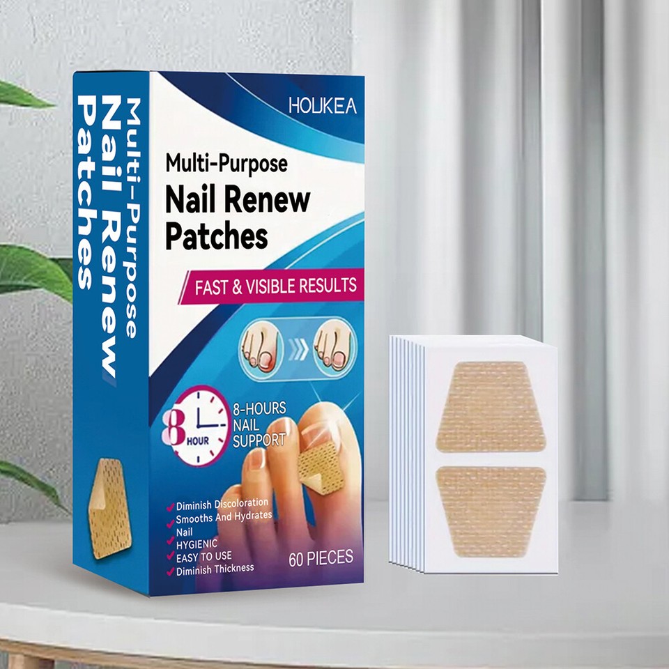 60Pcs Ingrown Toenail Patches Anti Infection Nail Care Stickers Non ...