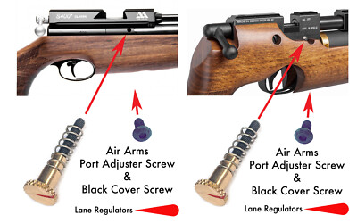 Air Arms Power Adjuster Wheel + Blanking Screw S200 S300-310 S400-410 ...