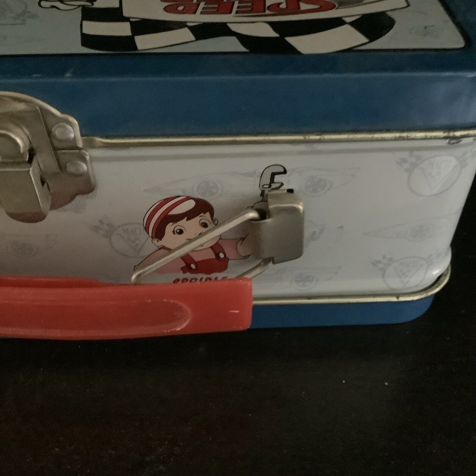 Vintage 1998 Speed Racer Tin Metal Lunchbox The Tin Box Co | eBay