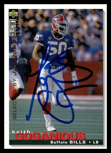 Keith Goganious 1995 Collector's Choice #332 Jacksonville IP Auto ...