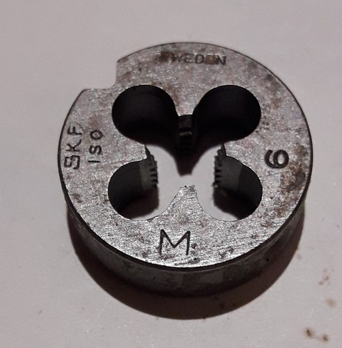 Filière à main SKF ronde M 6 x 1,0 ( 6X100) Cage de 20 SKF | eBay