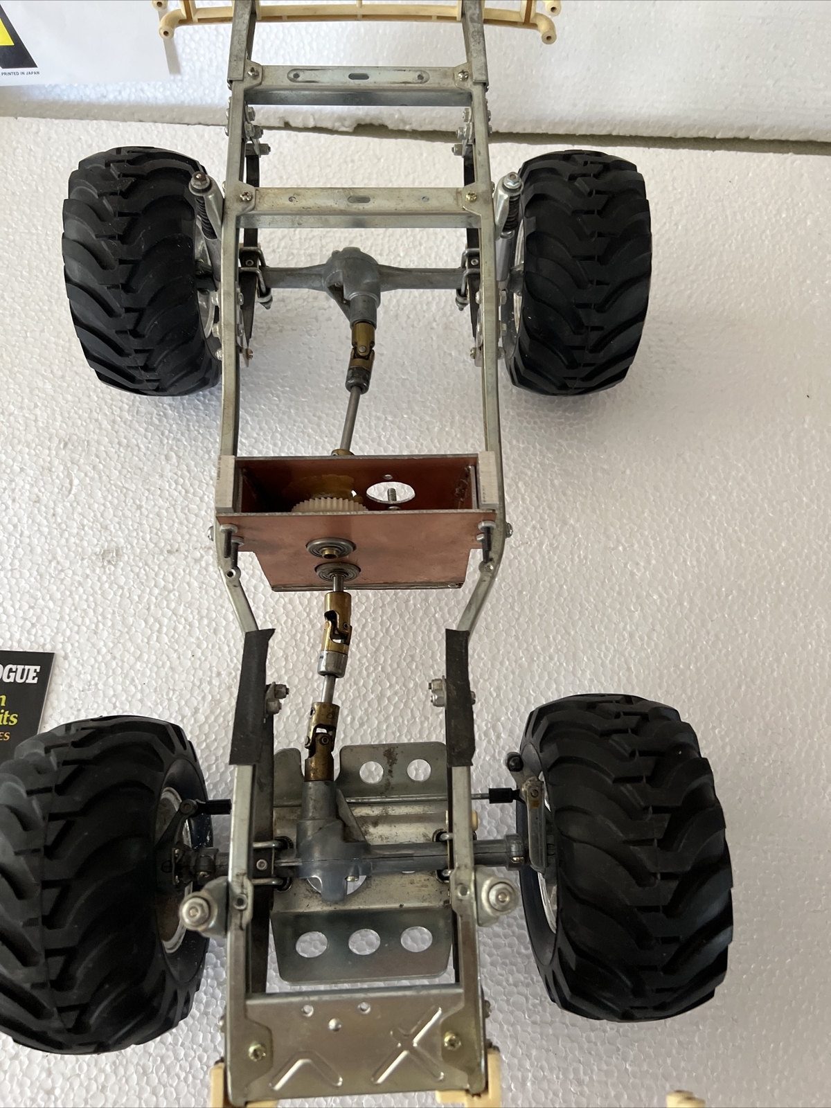 *RARE* Vintage 1985 Tamiya Bruiser 4x4 Toyota RC Truck Scale Crawler ...