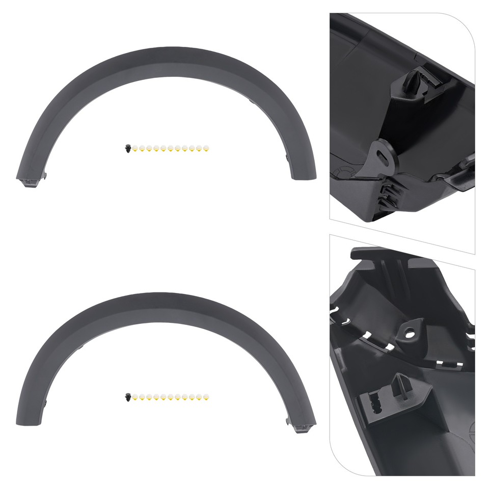 Right & Left Side Fender Flare Wheel Arch Moulding For 2005-2009 Land ...