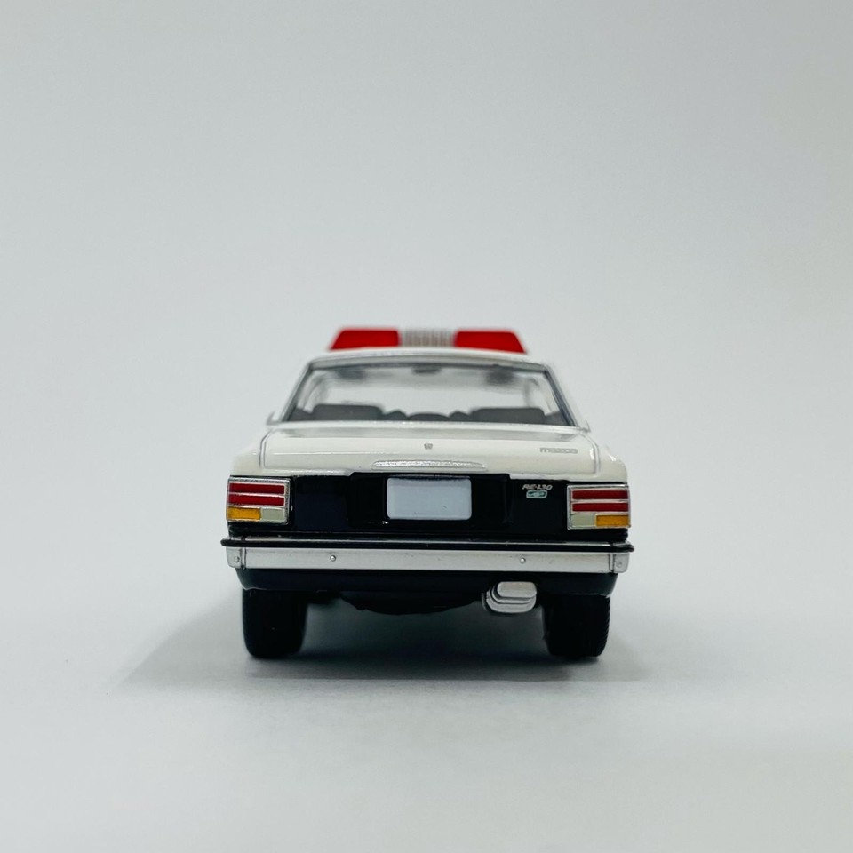 Tomica Toys LV-N26a Mazda Luce Legato 4-Door Sedan Patrol Car (White x ...