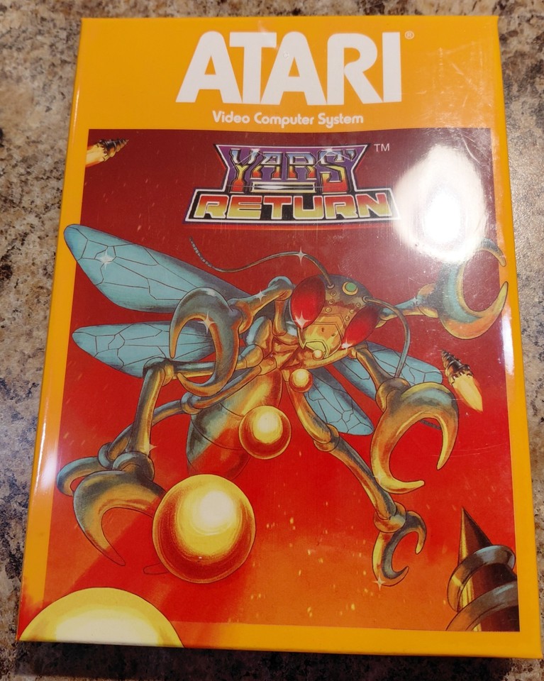 COMPLETE Atari 2600 XP Yars' Return Game Cartridge In Box NIB - New ...