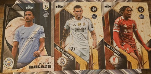 Franco Mastantuono, Rio Ngumoha, Divine Mukasa Topps Deco 2025-26 (Alle ...