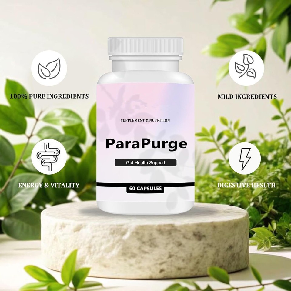 1~3X ParaPurge | Advanced Parasite Cleanse | Gut & Colon Support 60ct ...