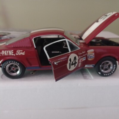 1:18 EXACT DETAILS REPLICA DAN GERBER SHELBY R-MODEL RED/BLACK 1/2250 ...
