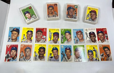 1954 Topps Archives Reprint Lot With 16 Special Foils 134 Cards Lot | eBay