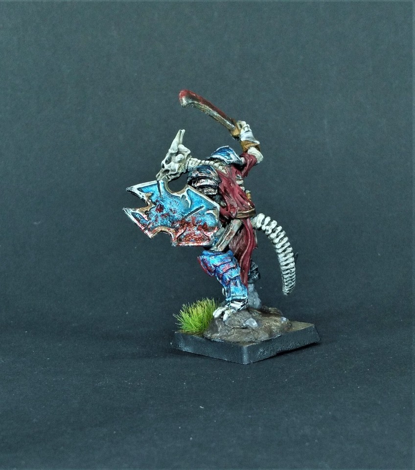Reaper Bones Miniature Undying Lizardfolk Skeleton Undead Painted | eBay