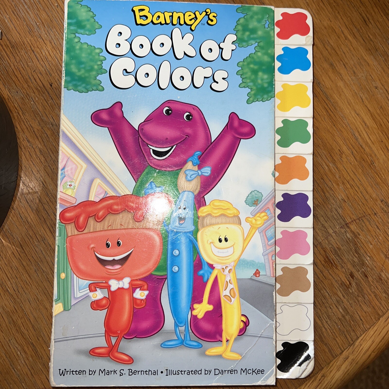 Barneys Book Of Color (tab) - Board book By Scholastic Inc - ACCEPTABLE ...