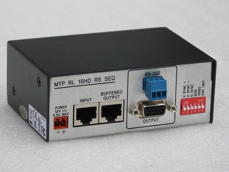 EXTRON MTP SERIES MODEL: MTP RL 15HD RS SEQ twisted pair transmitter | eBay