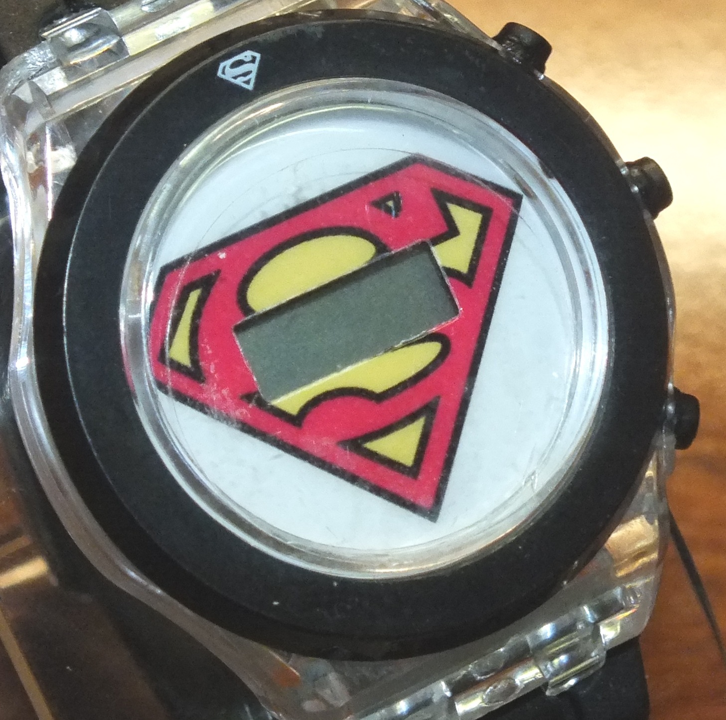 TM & DC Comics (s15) Superman Light Up Plastic Case-Back Children's ...