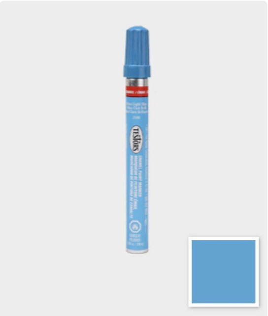 Testors Enamel Paint Marker Gloss Light Blue Epm25 2508 for sale online ...