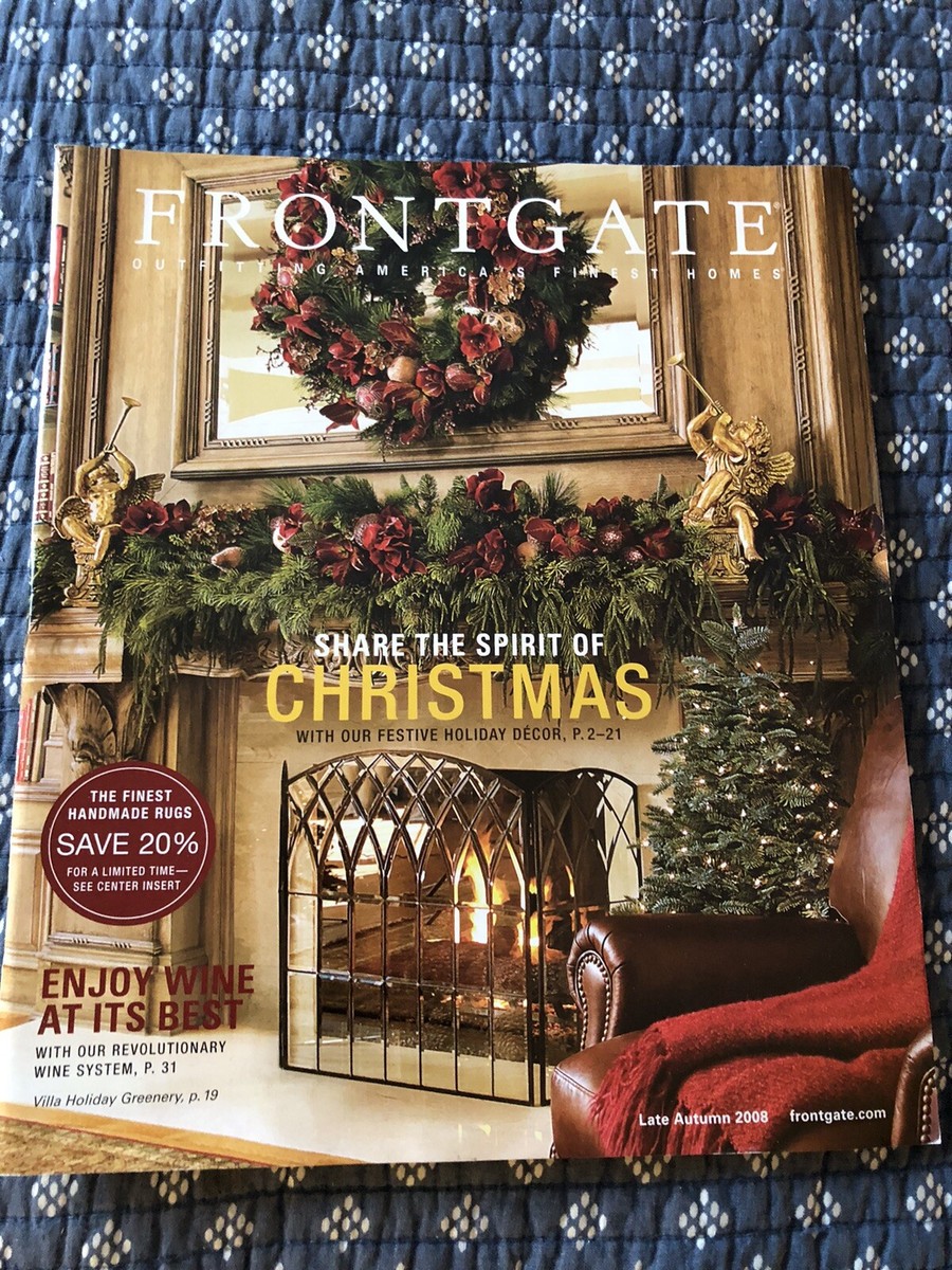 Frontgate Christmas Catalog