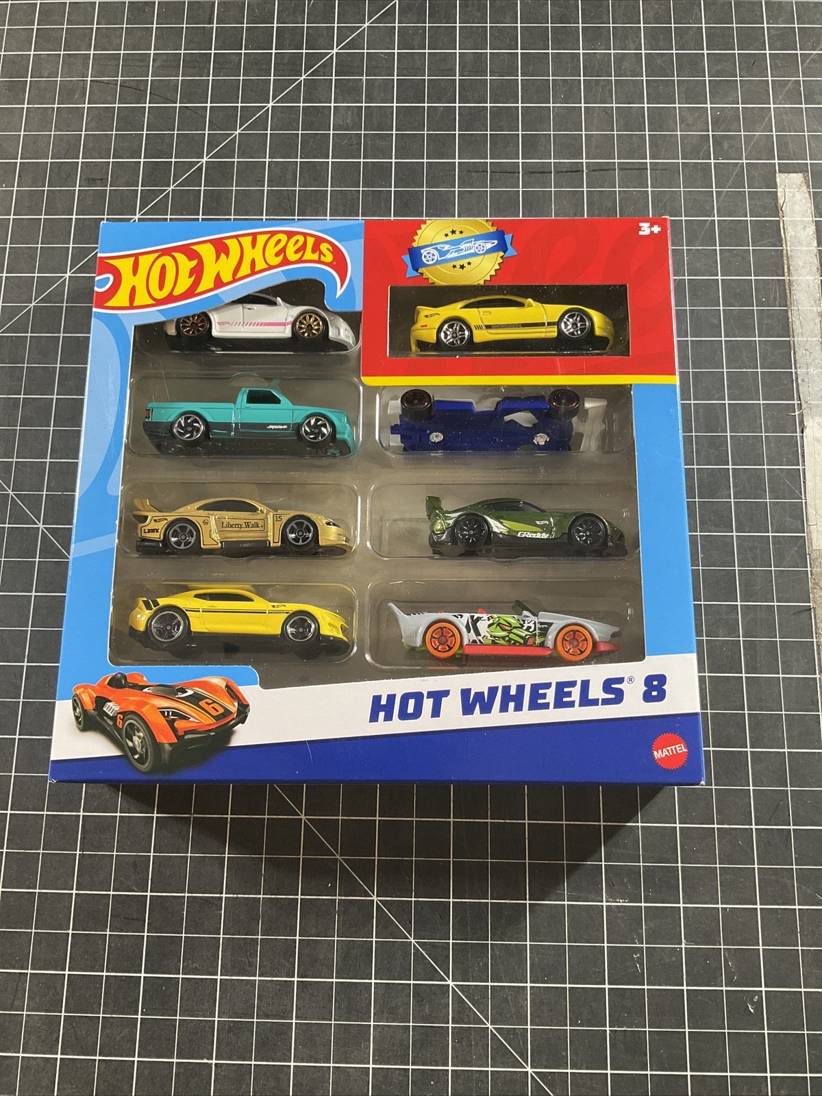 New Hot Wheels - 8 pack Assorted Diecast Cars Mattel Exclusive ...
