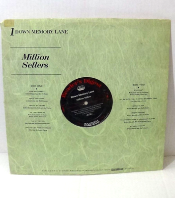 Down Memory Lane Million Sellers Stardust Vinyl Record Album LP Readers ...