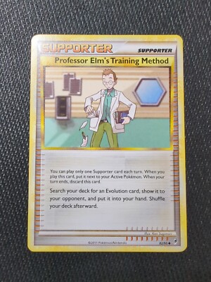 Pokémon TCG Professor Elm's Training Method Call of Legends 82/95 ...