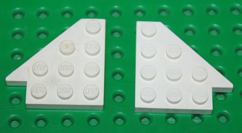 Lego Wedge plate 4x4 ref 3935 3936 set 6345 4403 1774 2532 2718 1818 ...