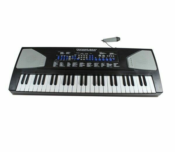 Deluxe Concert 54key Electric Music Keyboard for Beginner Kids Piano ...