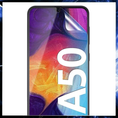 For SAMSUNG GALAXY A50 HYDROGEL SCREEN PROTECTOR FULL COVER SOFT GEL ...