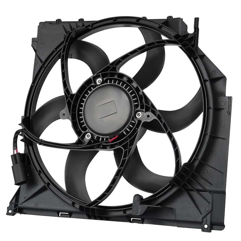 For BMW E83 X3 2004-2011 Radiator Cooling Fan Assembly 400W 17113452509 ...