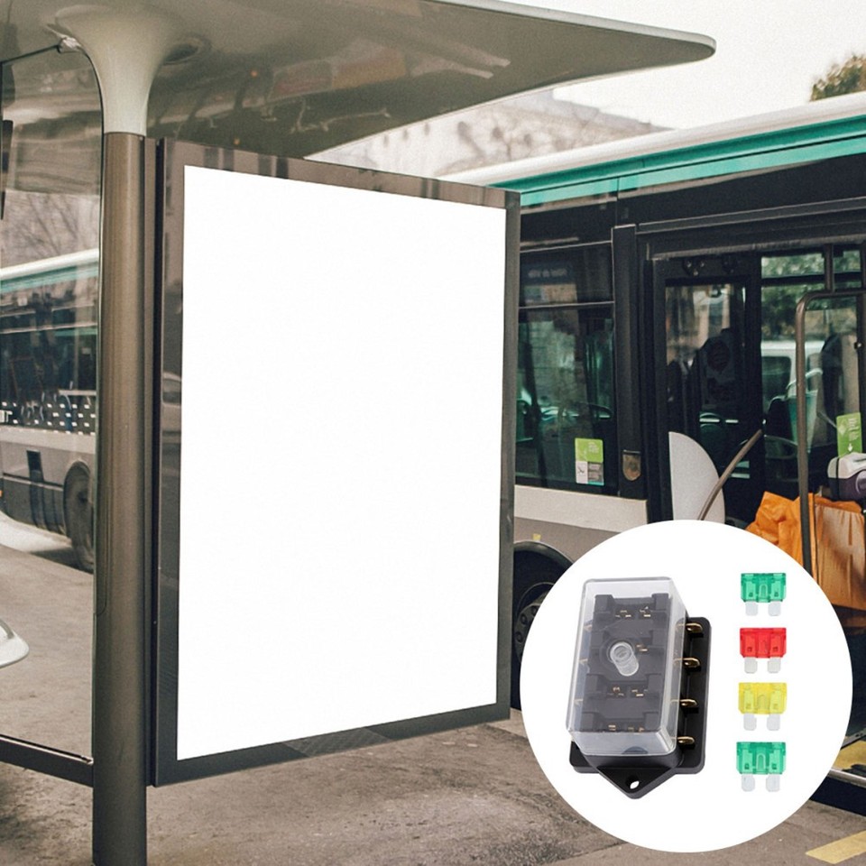 Fuse Holder Box Shaped Kit Terminal Block Car Fuses Mini Holders | eBay UK