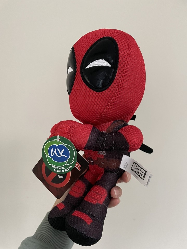Official Marvel - DEADPOOL, WOLVERINE, , Plush Soft Toy 12” | eBay UK