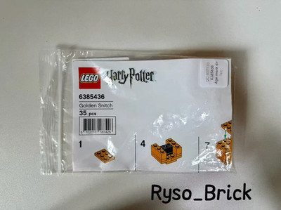 LEGO 6385436 Golden Snitch Harry Potter – Brand New Sealed | eBay