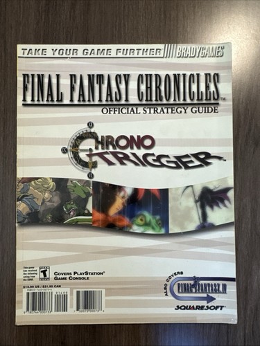 Final Fantasy Chronicles Chrono Trigger FFIV Strategy Guide Brady Games ...