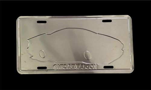 1989 Rusty Wallace License Plate Kodiak Racing Pontiac Grand Prix ...