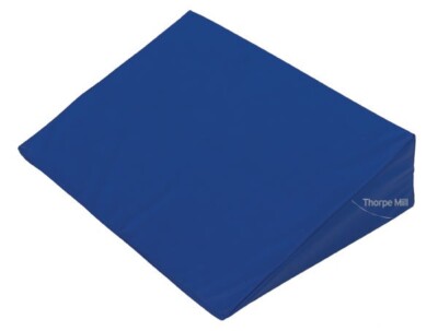 Small Bed Wedge Positioning Aid Pillow Raiser Leg Elevator Back Rest ...