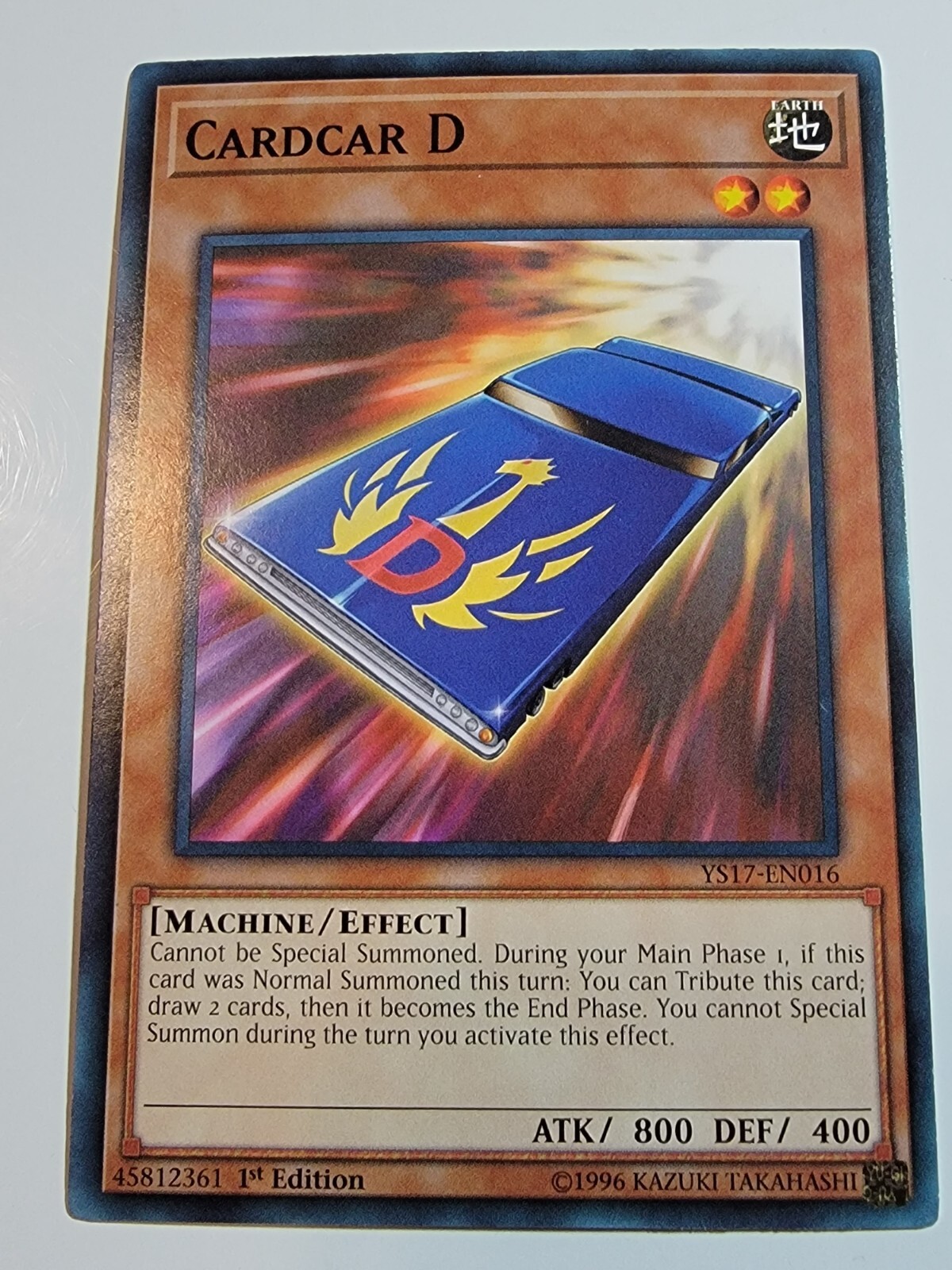 Cardcar D YS17-EN016 Common 1st Edition Yugioh | eBay