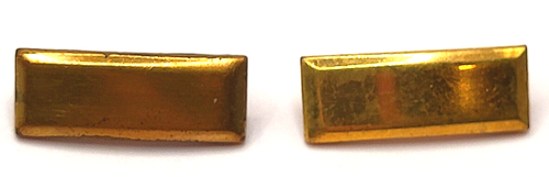 Militaria US 2nd Lieutenant Ensign Rank Insignia Gold Tone Lot of 2 | eBay
