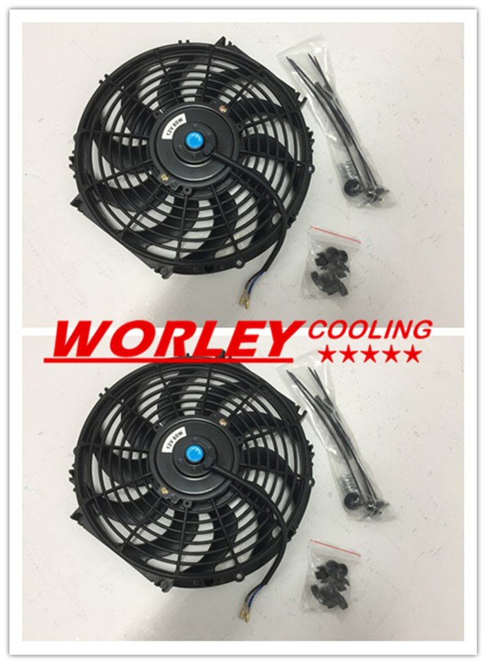 44mm Aluminum RADIATOR & FAN FOR 1968-1972 Chevrolet C10 Pickup 68 69 ...