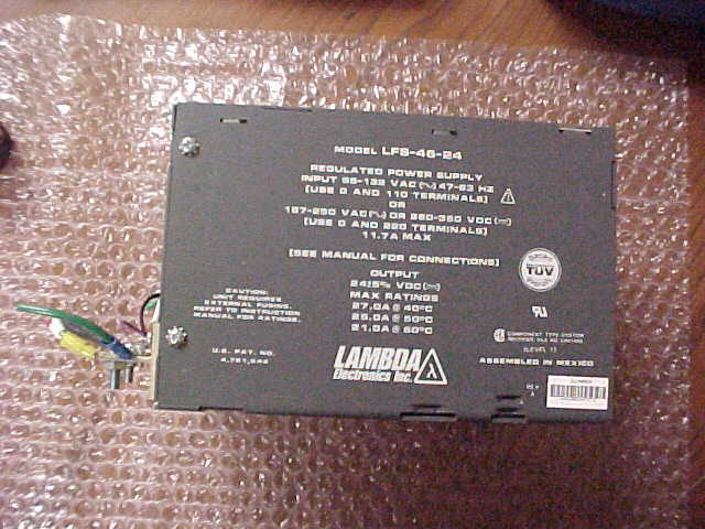 Lambda Lfs-46-24 Regulated Power Supply LFS4624 for sale online | eBay