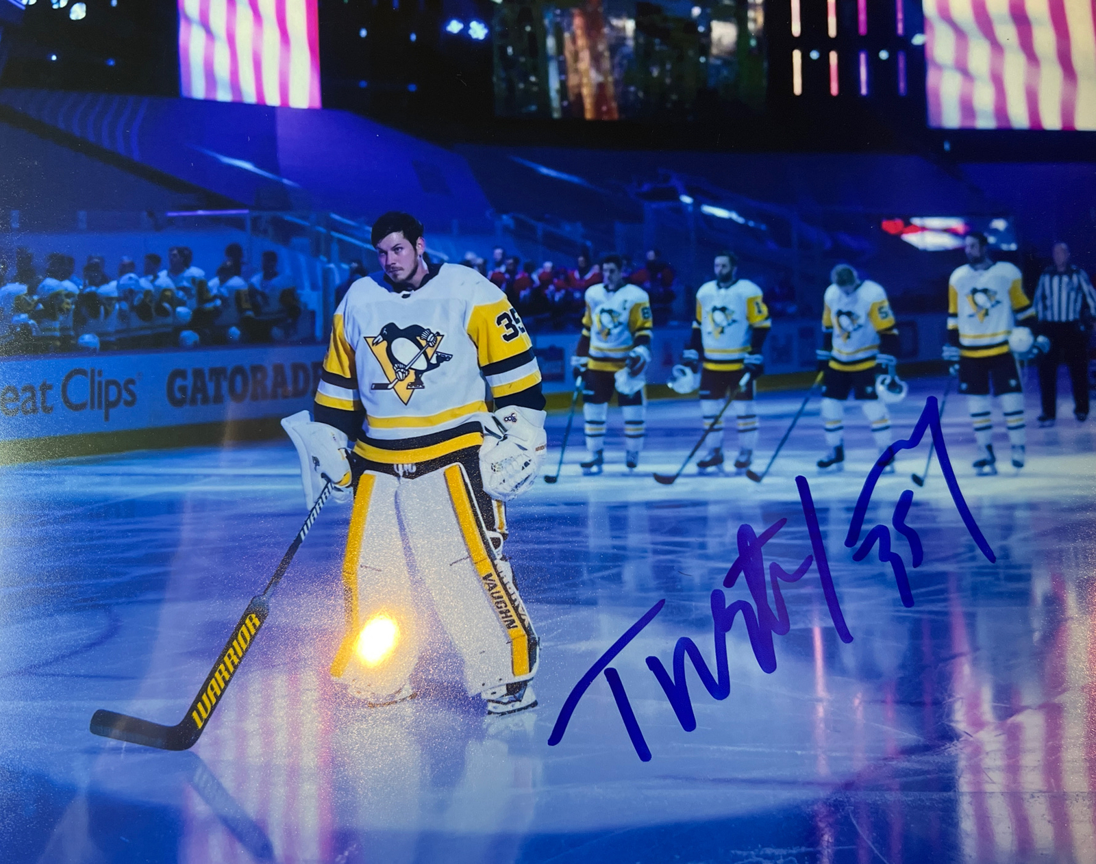 Tristan Jarry Pittsburgh Penguins Autographed Signed 8x10 Photo | eBay