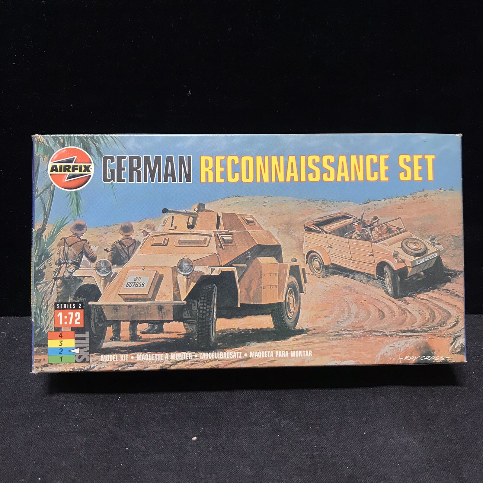 AIRFIX German Reconnaissance Set 1/72 Scale Model Kit NIB #02312 | eBay