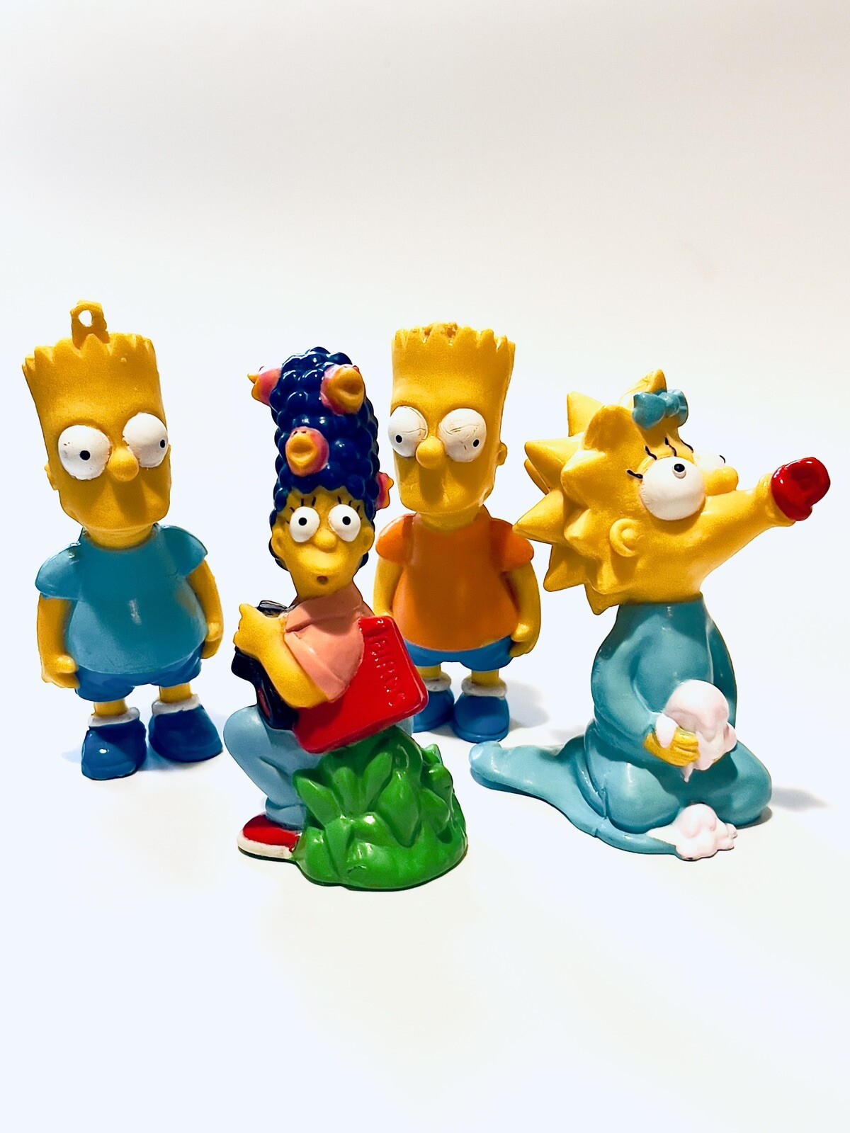 1990 The Simpsons Figures Vintage Set Marge Maggie Bart by Matt ...