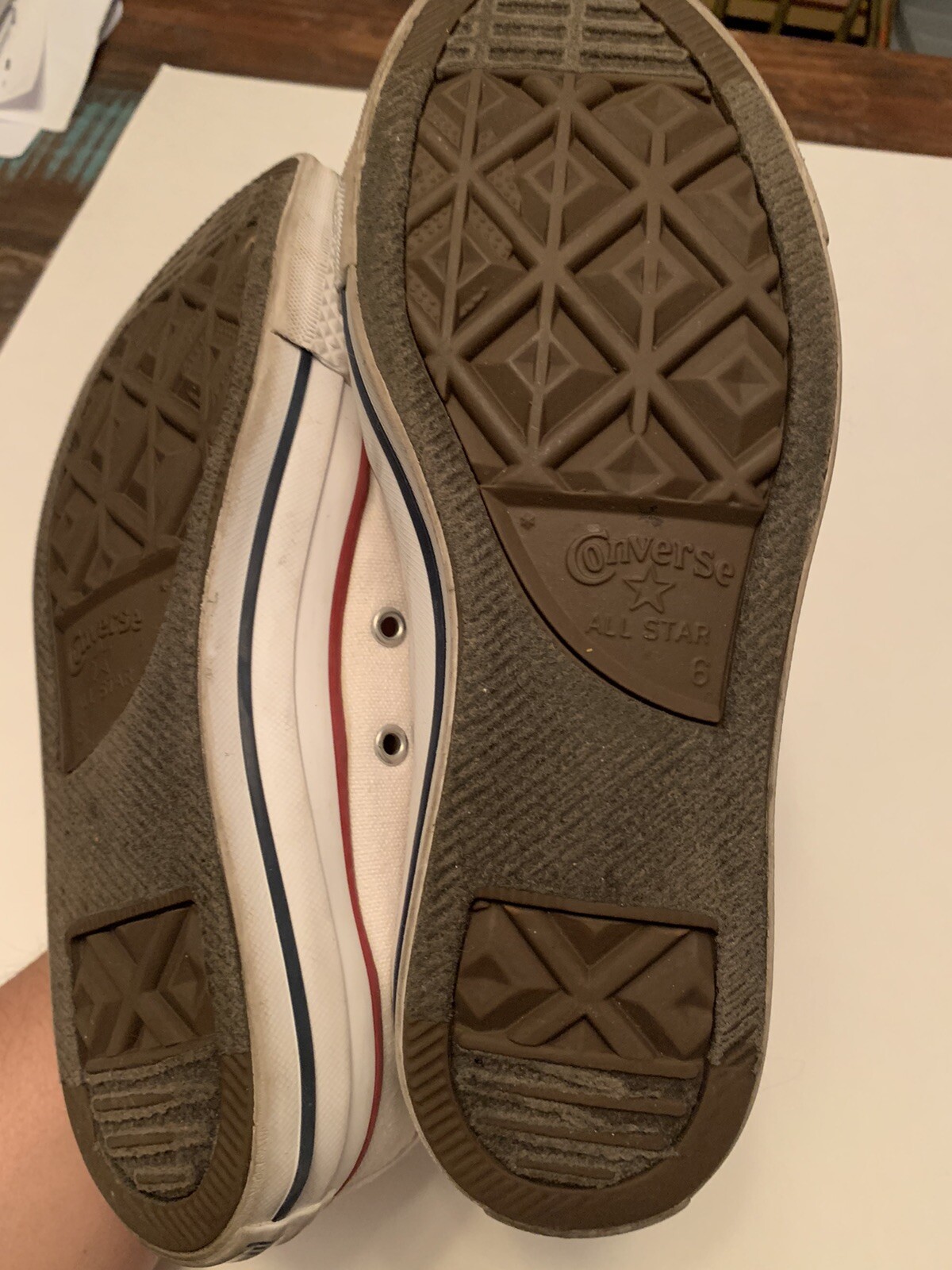 Converse Chuck Taylor All Star W7652 Sneakers. Women’s 8. Natural Ivory ...