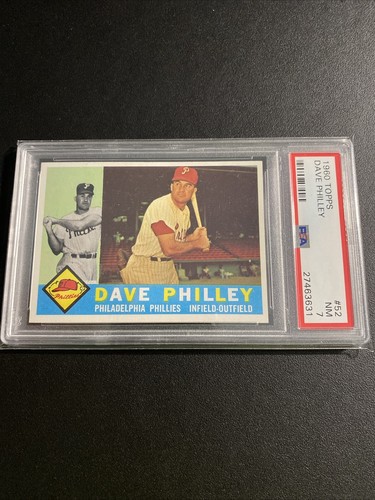1960 Topps #52 Dave Philley PSA NM 7 | eBay