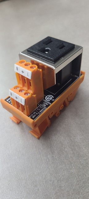 Weidmuller 9915480000 RS Simplex Single Receptacle Outlet 125 V 15 Amp ...