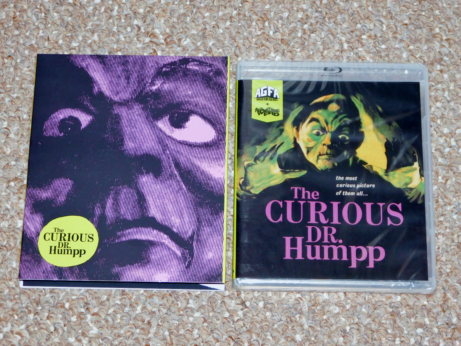 The Curious Dr. Humpp Blu-ray 2021 with Slipcover Brand New AGFA ...