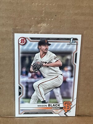 Mason Black 2021 Bowman Draft 1st Paper Lot of 16 Cards BD-129 | eBay
