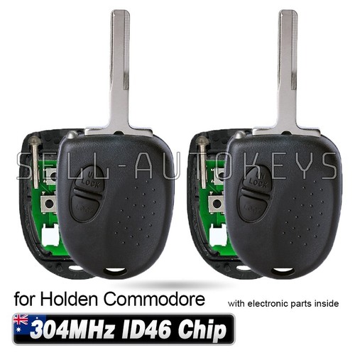 for Holden Commodore VS VR VT VX VY VZ 2 Buttons Complete Remote ...
