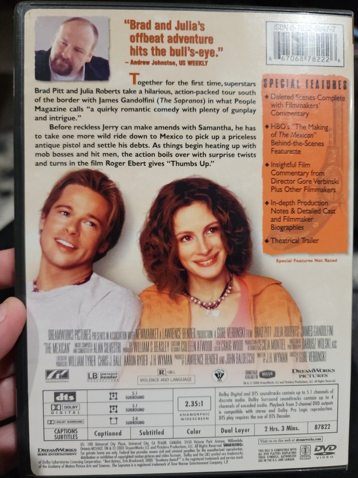 The Mexican (DVD, 2001, Widescreen) 667068782226| eBay