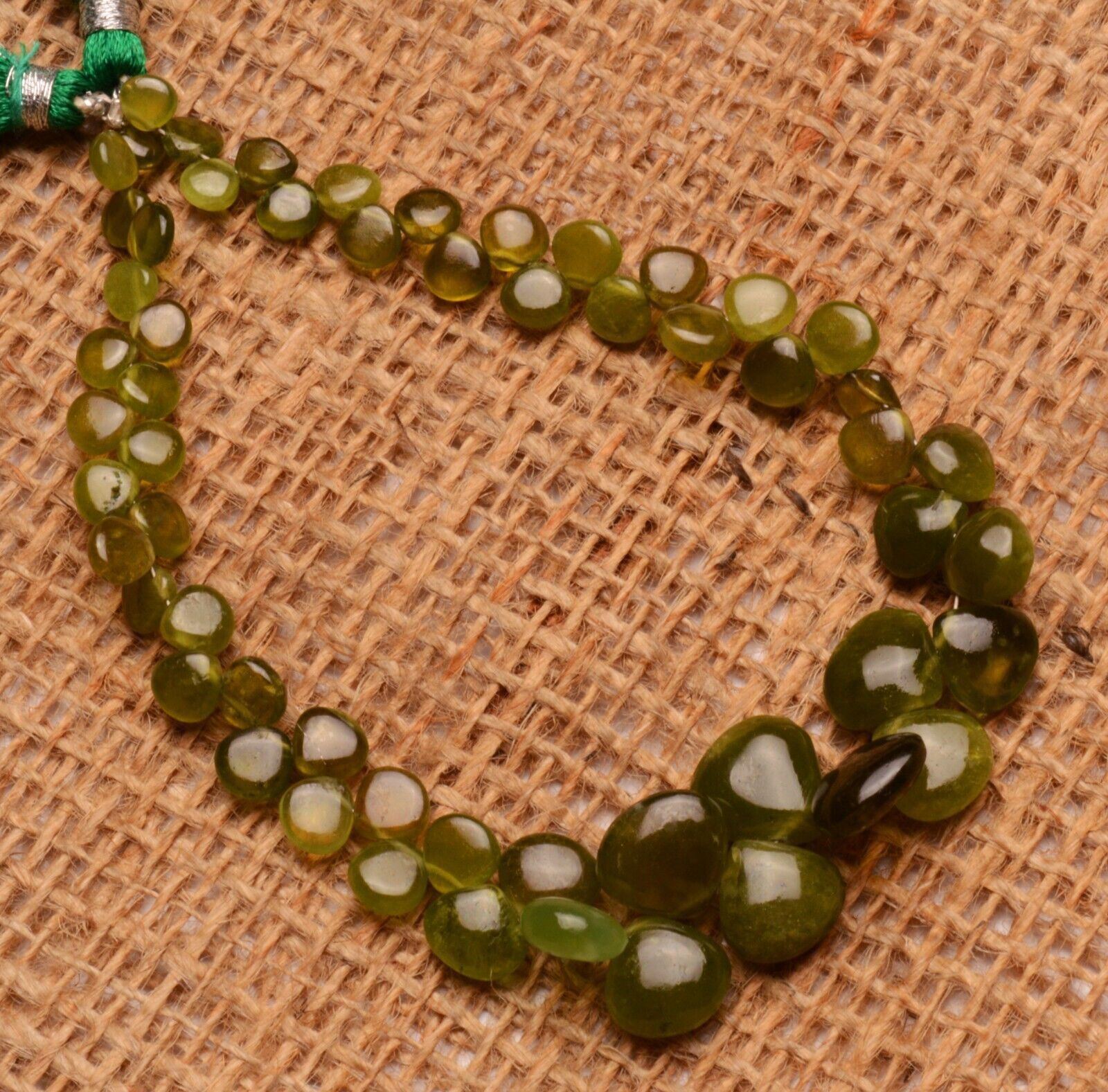 Gemme naturelle Idocrase ou Vésuvianite 5 à 10 mm Taille Perles en ...