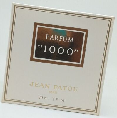 Jean Patou 1000 Parfum Extrait 1OZ 30ml Womens Perfume Vintage Bottle ...