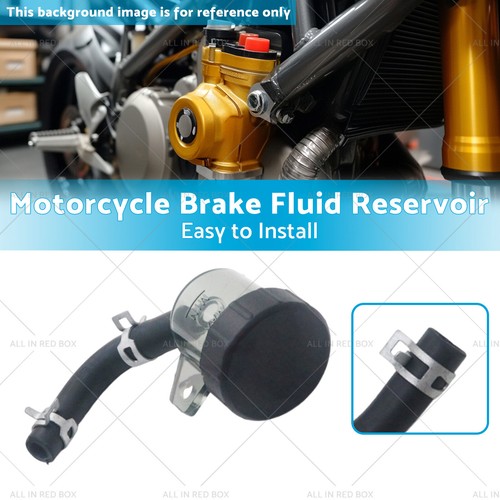 Universal Motorcycle Rear Brake Clutch Master Cylinder Fluid Reservoir ...