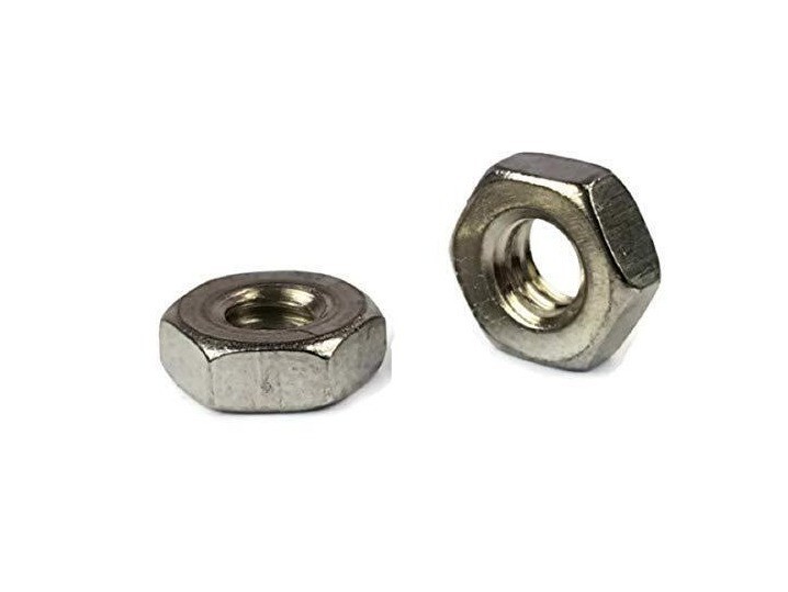 Small Pattern Machine Screw Hex Nuts 18-8 Stainless Steel #6-32 QTY ...